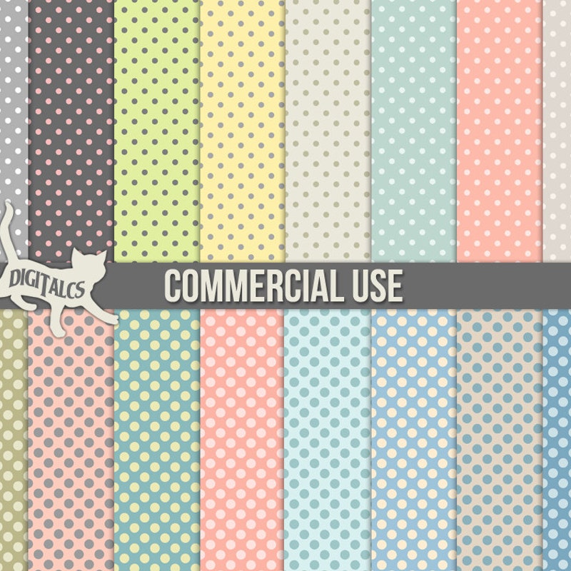 Polka Dot Paper - Etsy