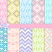 Pastel Digital Paper Watercolor Digital Paper 12x12 - Etsy