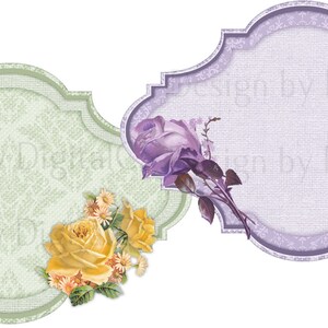 Shabby Chic Clipart Frames Clipart Borders Shabby Chic Tags Shabby Chic ...