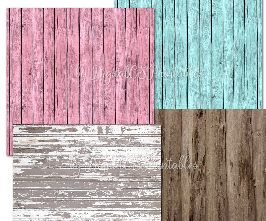Wood Digital Paper Wood Rustic Digital Paper Rustic Wood Texture Wood ...