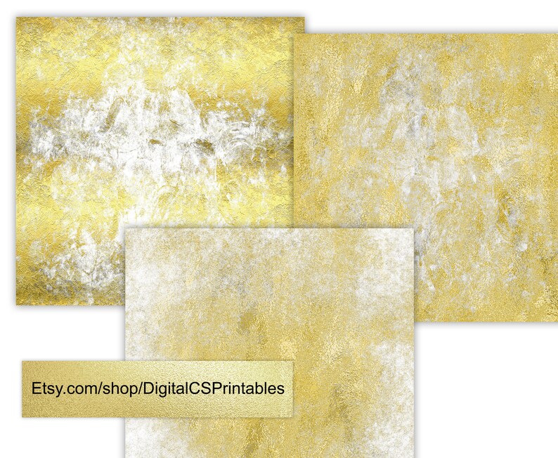 Gold Grunge Overlay Gold Digital Paper Gold Foil Digital Paper Gold ...