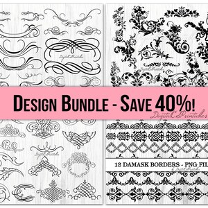 Clipart Sale Clipart Bundle 40% OFF Border Clipart Swirl Clipart ...
