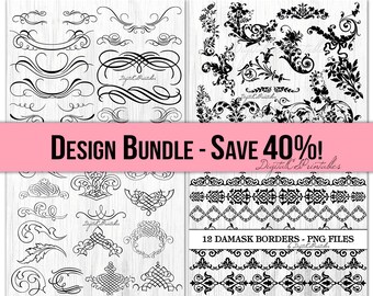 Clipart Bundle Clipart Sale 40% OFF Digital Frame Clipart Border ...