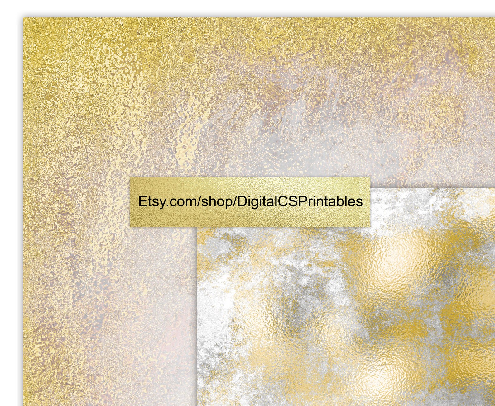 Gold Grunge Overlay Gold Digital Paper Gold Foil Digital Paper Gold ...