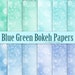 Dusty Blue Digital Paper Pastel Dusty Blue Watercolor Papers Commercial ...