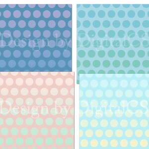 Ombre Digital Paper Polka Dot Paper Polka Dot Digital Paper Ombre ...