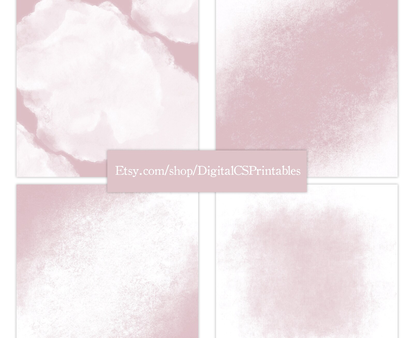Mauve Digital Paper Pale Purple Watercolor Papers Commercial - Etsy