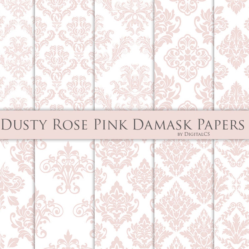 Pink Digital Paper - Etsy