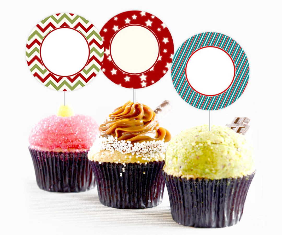 Christmas Party Printables Printable Cake Topper Christmas Cake Topper ...