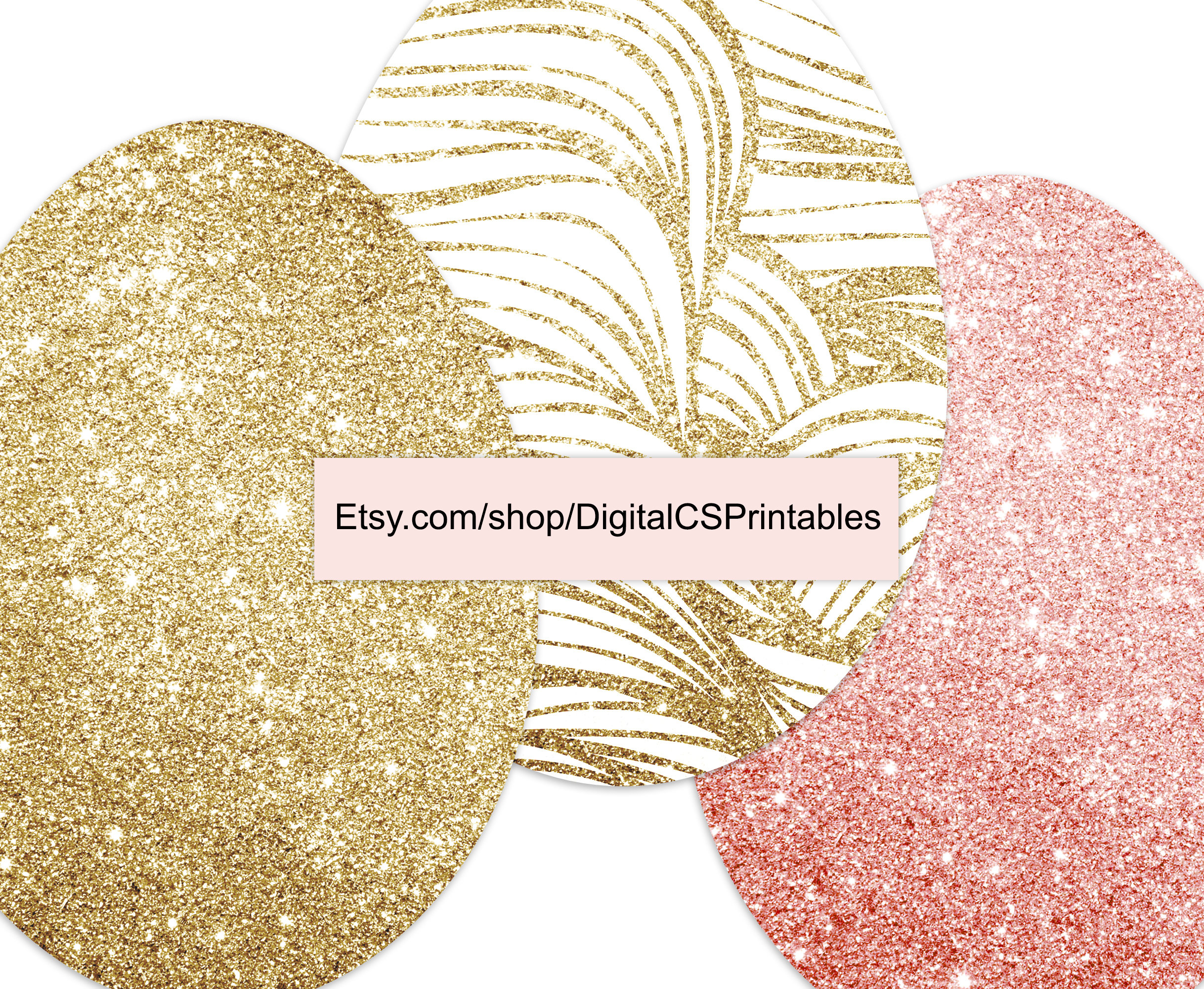 Gold Foil Easter Egg Clip Art Rose Gold Easter Egg PNG Commercial Use ...
