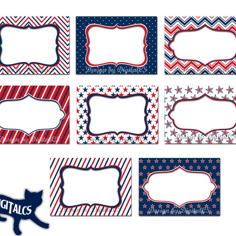 Patriotic Frames - Etsy