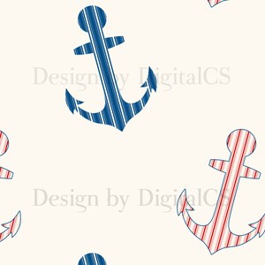 Nautical Digital Paper Chevron Digital Paper Nautical Paper Nautical ...