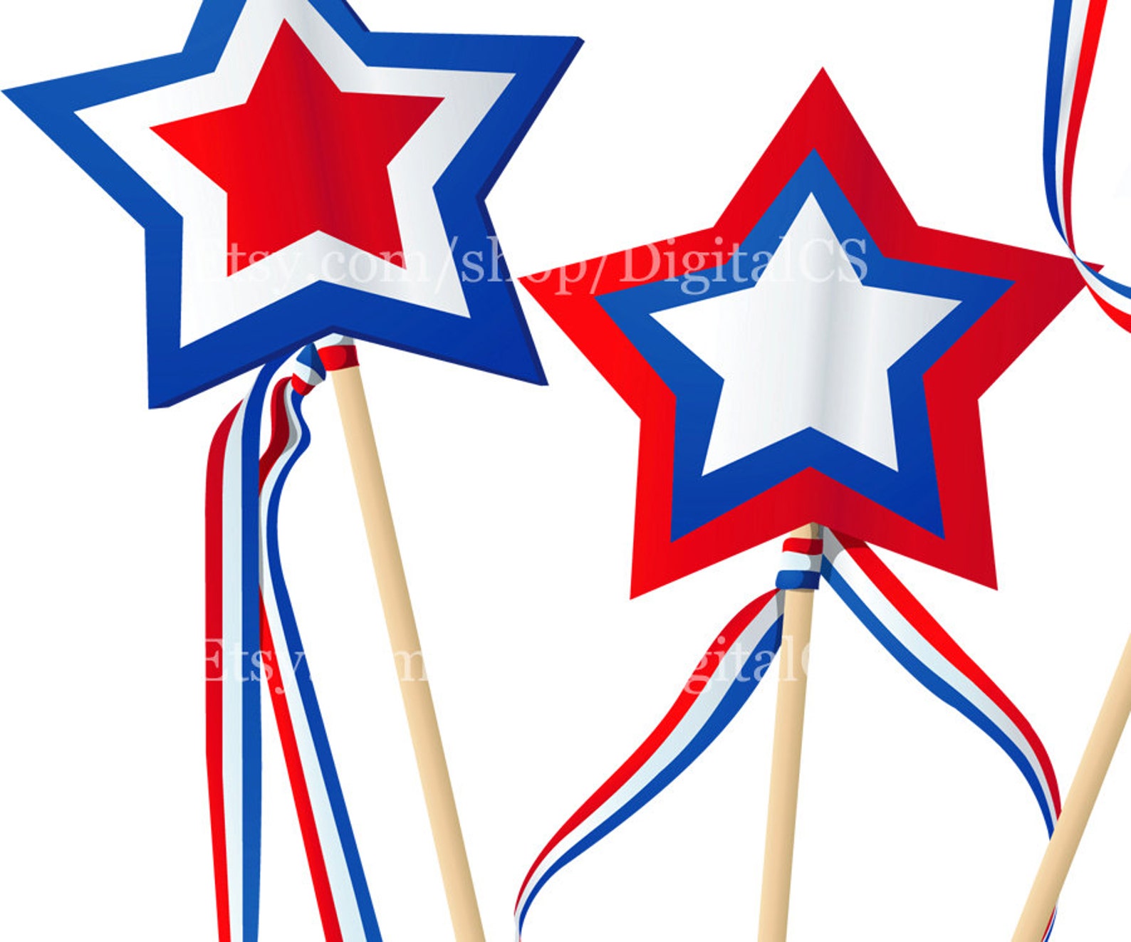 4th of July Clipart 4th of July Clip Art Patriotic Clipart Patriotic ...