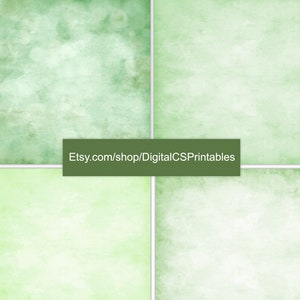 Green Digital Paper Green Watercolor Digital Paper Pack Green ...