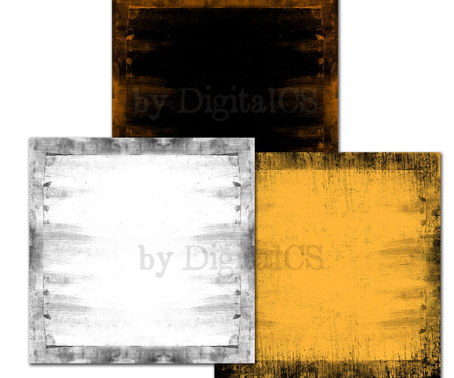 Grunge Digital Paper Halloween Digital Paper Halloween Scrapbook Paper ...