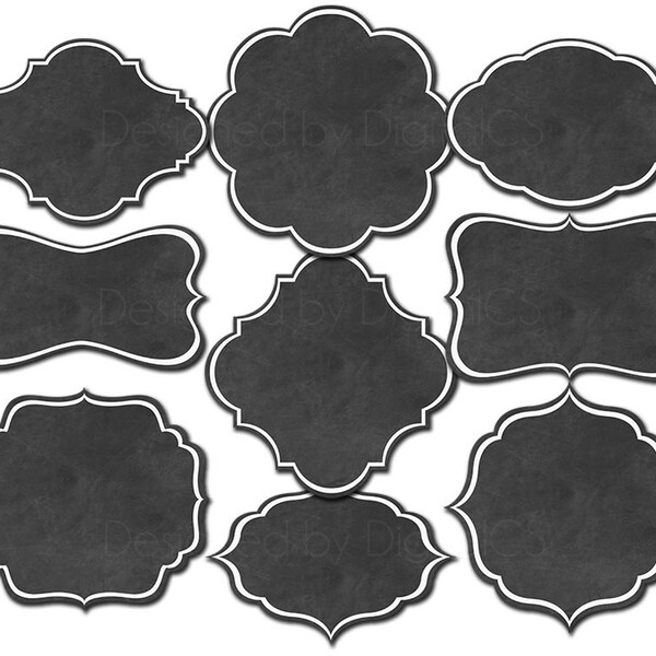 Chalkboard Clipart - Etsy