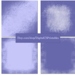 Pantone Very Peri Digital Paper Purple Watercolor Lavender Commercial ...