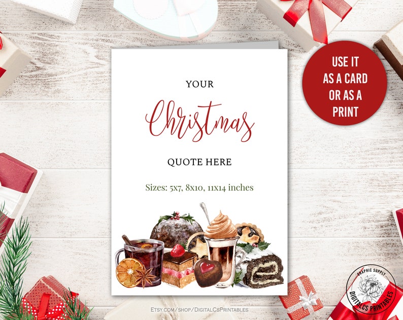 Editable Christmas Decor Personalized Christmas Sign Christmas - Etsy