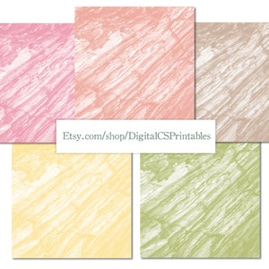 Marble Digital Paper Stone Texture Digital Paper Pastel - Etsy