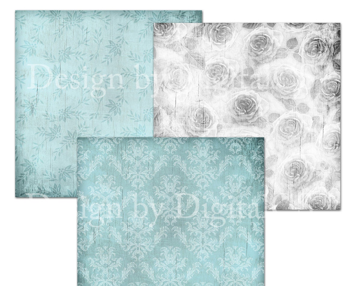 Shabby Chic Digital Paper Wood Digital Paper Shabby Chic - Etsy