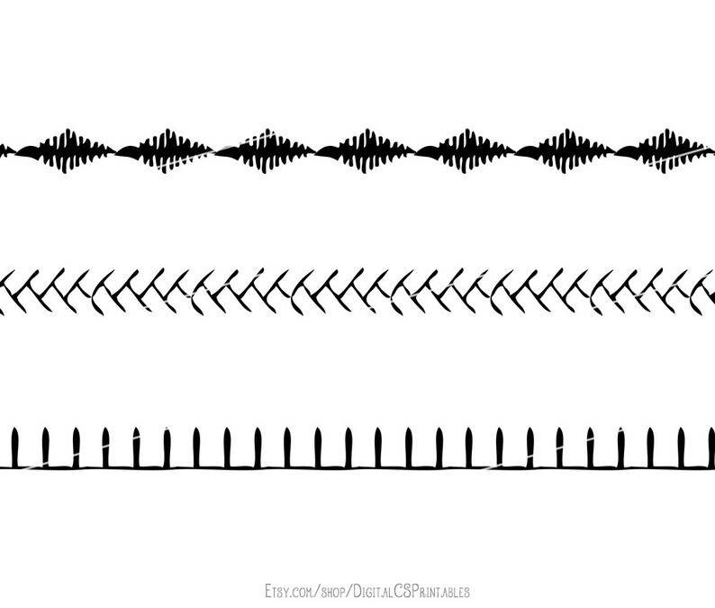 Sewing Clipart Border Clipart Embroidery Stitches Clipart Sewing ...