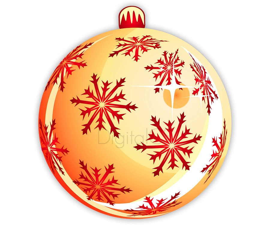 Christmas Clipart Christmas Ornaments Holiday Clipart Christmas Clip ...
