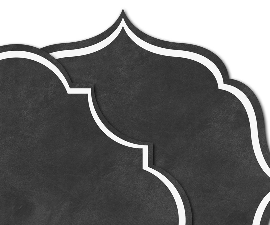 Chalkboard Clipart Frames Clipart Borders Chalkboard Frame Digital ...