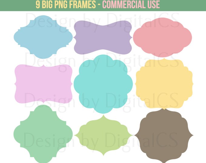 Digital Label Digital Frame Digital Frame Clip Art Png Frames ...