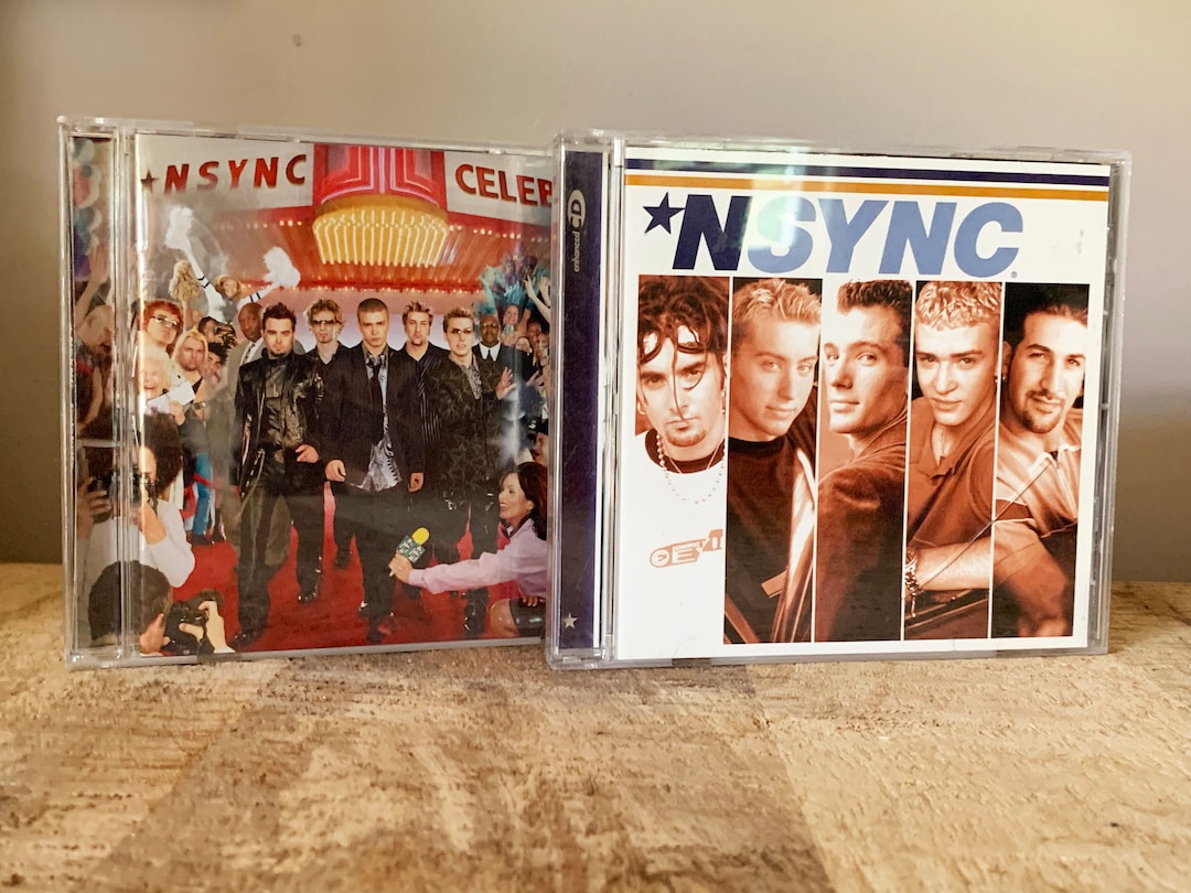 2x NSYNC Cds Celebrity and 'NSYNC - Etsy