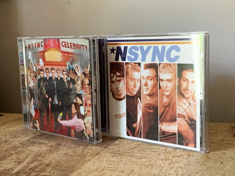 2x NSYNC Cds Celebrity and 'NSYNC - Etsy