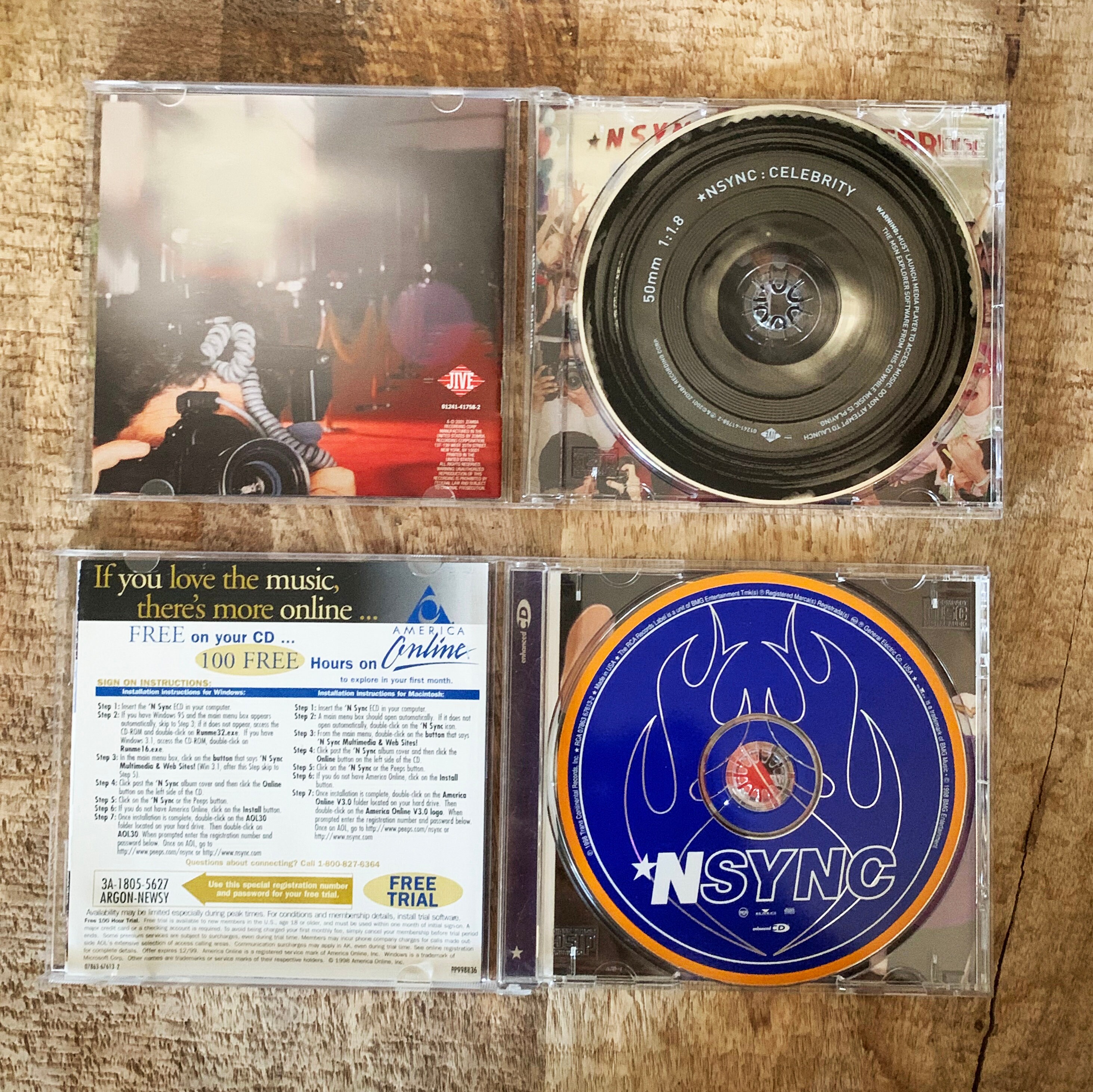 2x NSYNC Cds Celebrity and 'NSYNC - Etsy