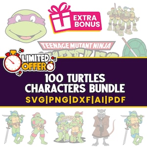 Turtles Font SVG, Turtles Alphabet Svg, Instant Download, Turtles Svg ...