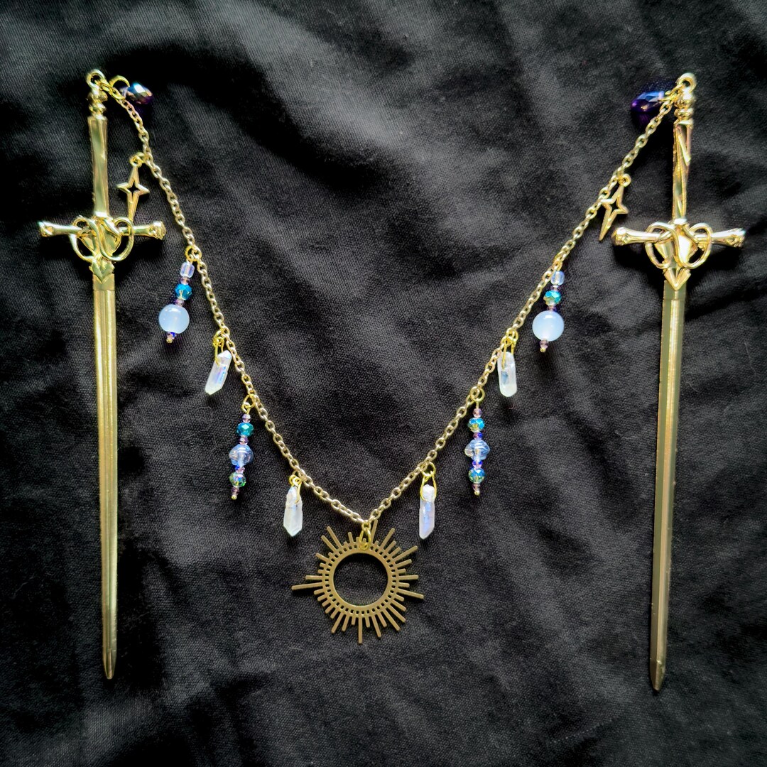 Apollo Hair Swords - Etsy