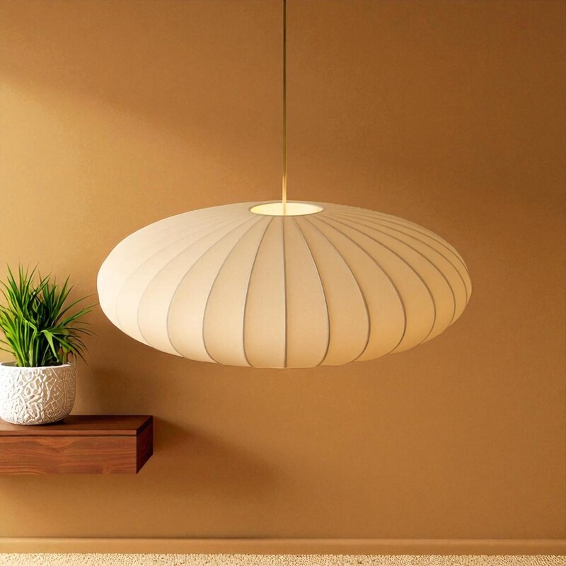 Japanese Ceiling Light - Etsy