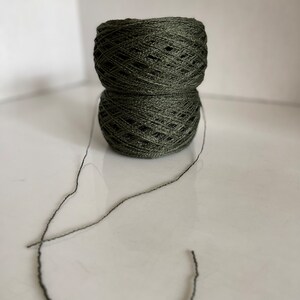 Rayon Slub Yarn, Dark Green Yarn, Weaving Yarn, Warp Yarn, Detash Craft ...
