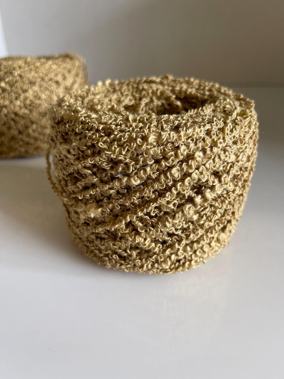 Gold Weaving Yarn, Boucle Yarn, Acrylic Novelty Yarn, Textured Yarn ...
