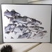 Striped Bass Fish Art Print Fish Illustration Giclee Print Fish Wall ...
