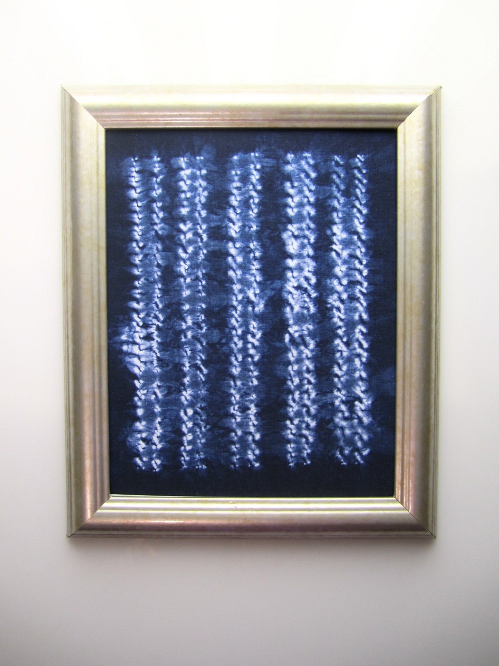 Textile Art Giclee Print - Indigo Blue Home Decor- as Seen in BHG Style ...