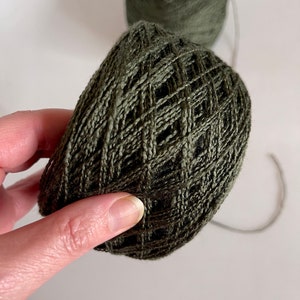 Rayon Slub Yarn, Dark Green Yarn, Weaving Yarn, Warp Yarn, Detash Craft ...