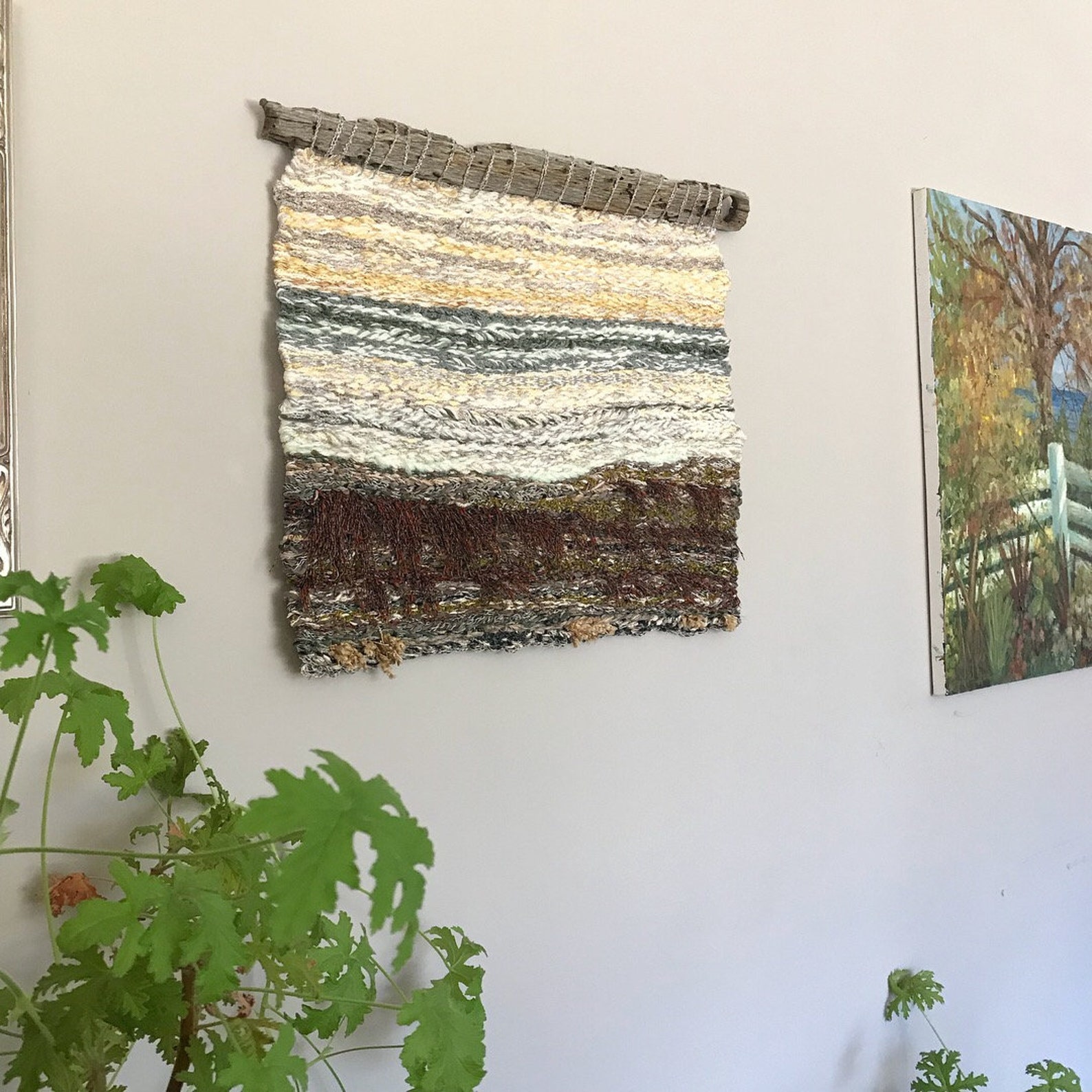 Large Weaving Wall Hanging Coastal Art Woven Beach | Etsy