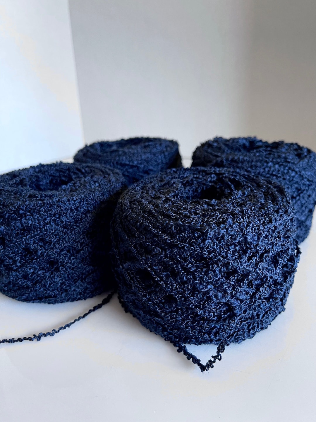 Boucle Yarn, Weaving Yarn, Acrylic Novelty Yarn, Textured Yarn, Detash ...