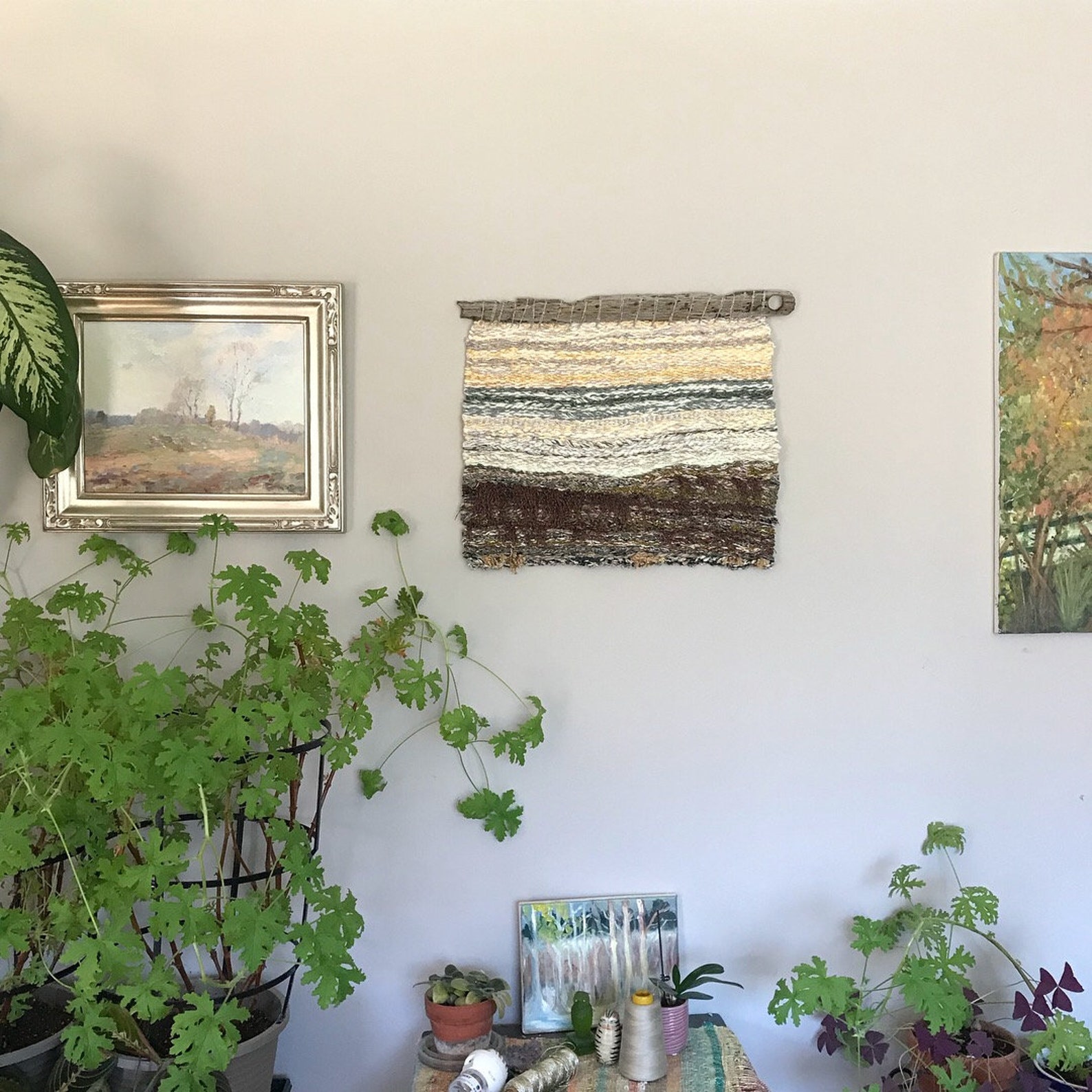 Large Weaving Wall Hanging Coastal Art Woven Beach | Etsy