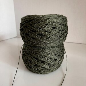 Rayon Slub Yarn, Dark Green Yarn, Weaving Yarn, Warp Yarn, Detash Craft ...
