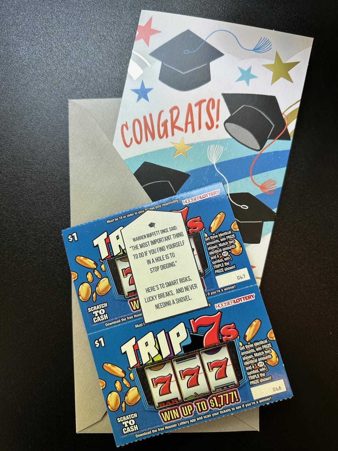 Graduation Gift Tags for Cash, Check, or Lottery Ticket Gifts ...