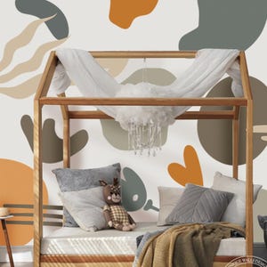 Abstract Decals Geometric Wall Decal Modern Wall Art- Abstract Shapes ...