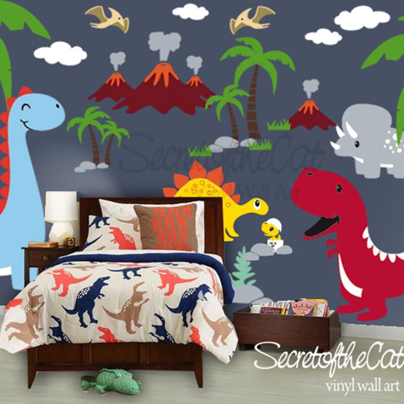 Dinosaur Decal - Etsy
