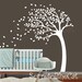 White Tree Wall Decal Wall Decals Nursery Tree Decal - Etsy