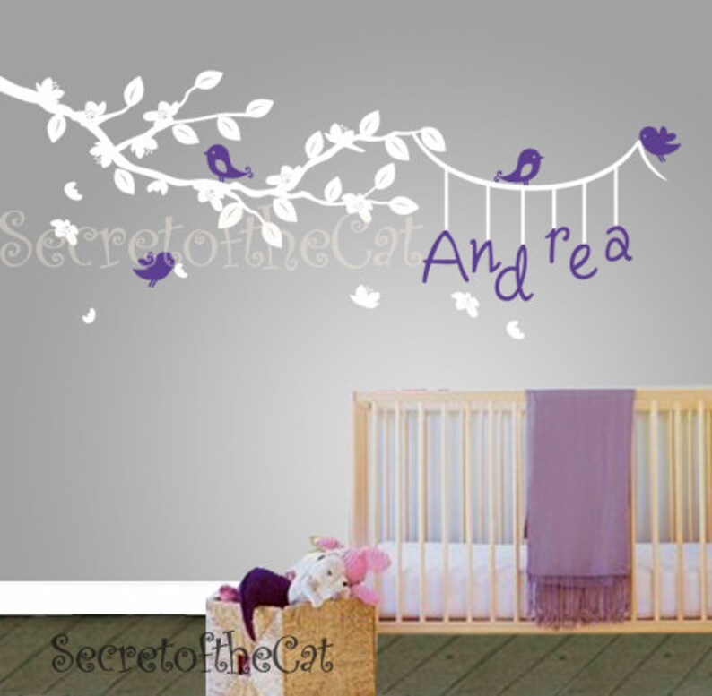 Branch Wall Decal-tree Branch Decal-wall Decal Nursery-wall - Etsy