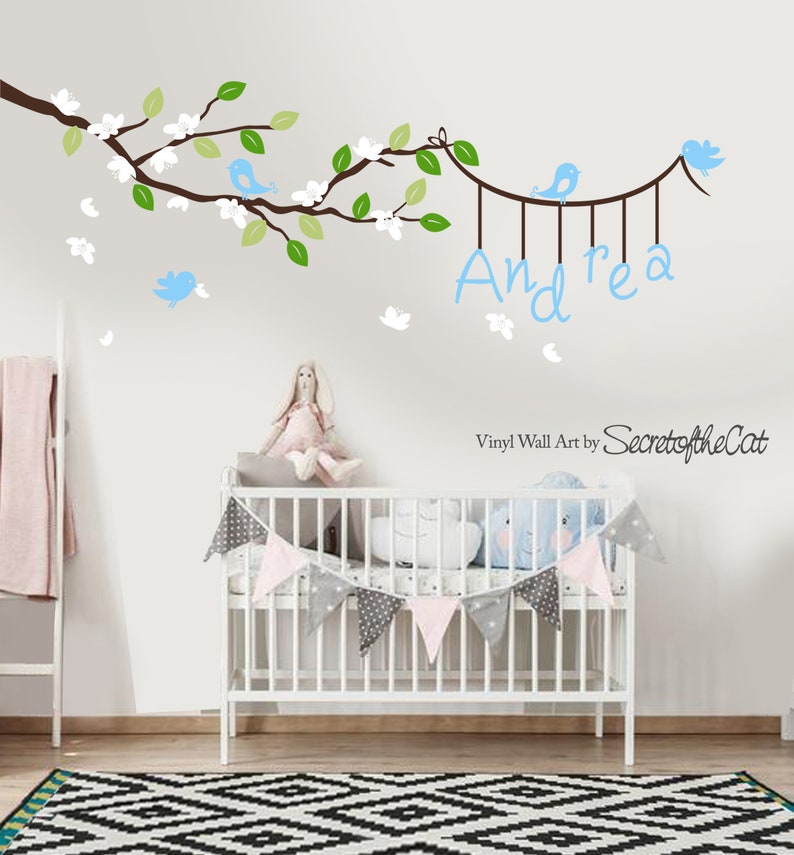 Branch Wall Decal-tree Branch Decal-wall Decal Nursery-wall - Etsy