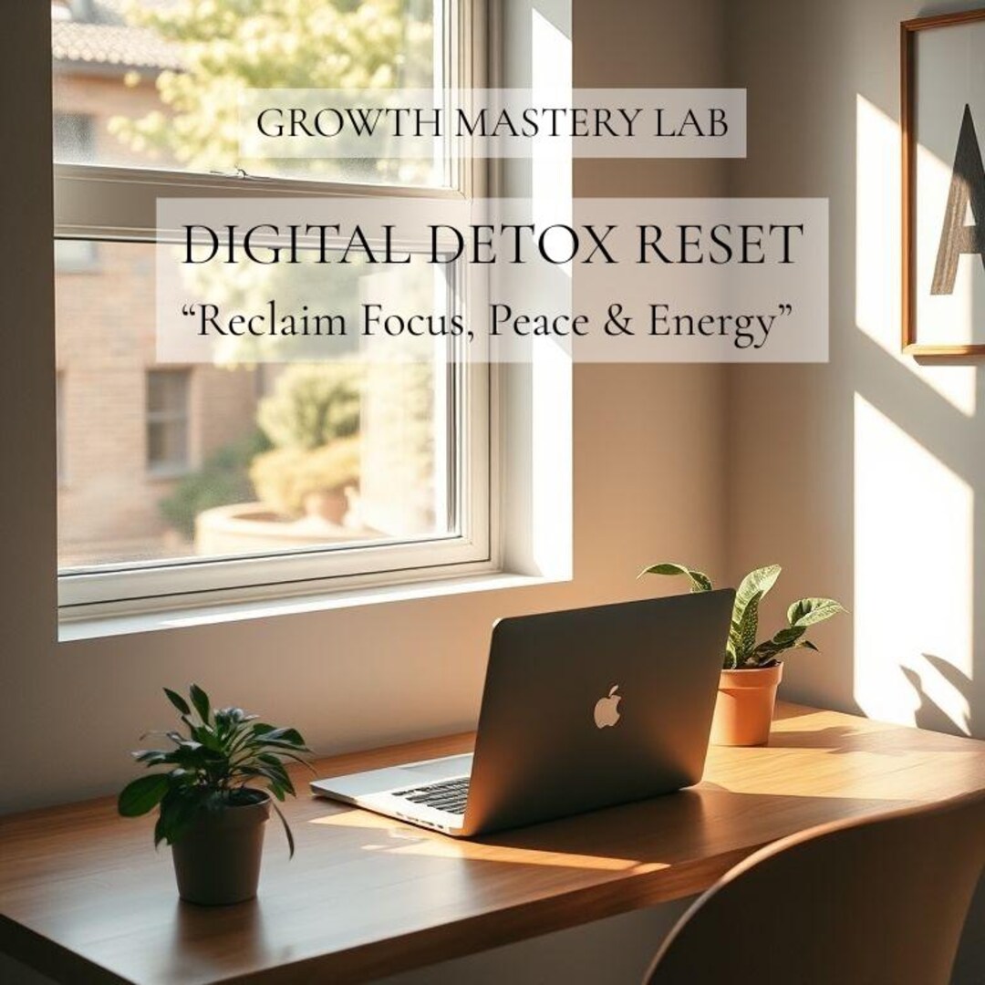 Digital Detox Reset | Notion Templates for Focus, Calm & Energy | Break ...